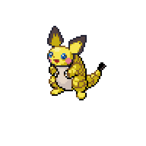 Shiny Pichu Sprite