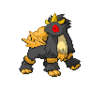 Shiny Entei Sprite