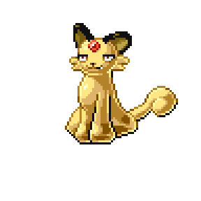 Shiny Persian Sprite