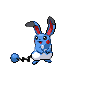 Shiny Azumarill Sprite