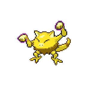Shiny Abra Sprite