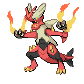 Mega Blaziken Sprite