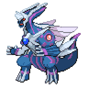 Pokemon Dialga And Palkia Fusion