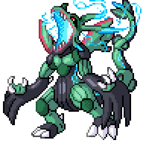 Shiny Zekrom Sprite
