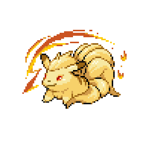 Shiny Ninetales Sprite