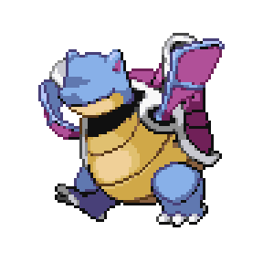 Shiny Blastoise Sprite