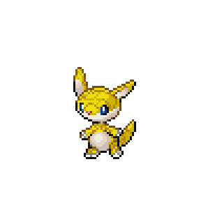Fennekin Sprite Grid