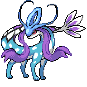 Shiny Suicune Sprite