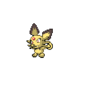 Shiny Pichu Sprite
