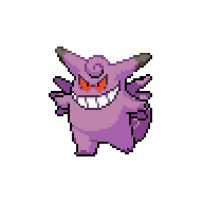 Gengar Sprite Gen 2