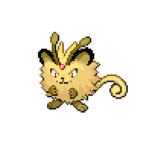 Shiny Persian Sprite