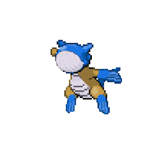 Blastoise Back Sprite
