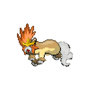 Shiny Entei Sprite