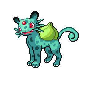 Shiny Persian Sprite