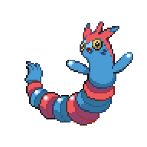 Shiny Scolipede Sprite