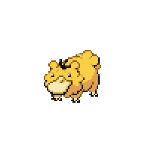 Shiny Psyduck Sprite