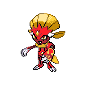 Shiny Infernape Sprite