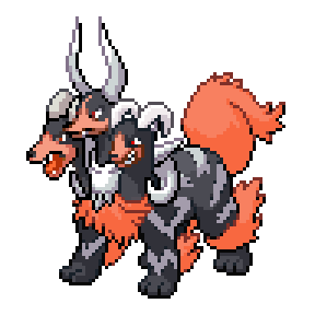 Mega Houndoom Sprite