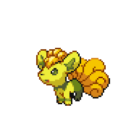 Shiny Vulpix Sprite