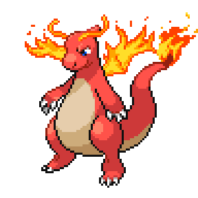 Dragonite Sprite Red