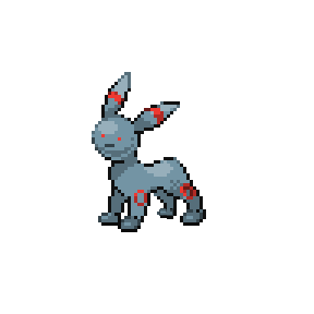 Shiny Umbreon Sprite Grid